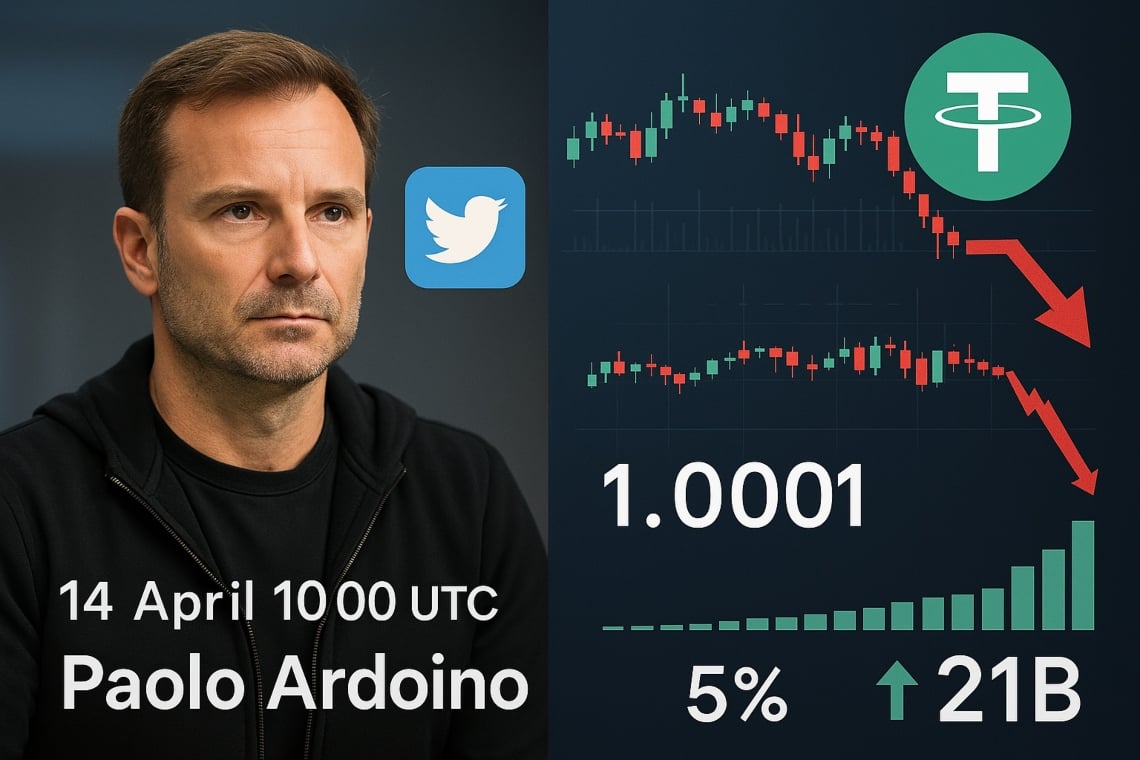 Tether secoue le marché crypto : l'annonce de Paolo Ardoino